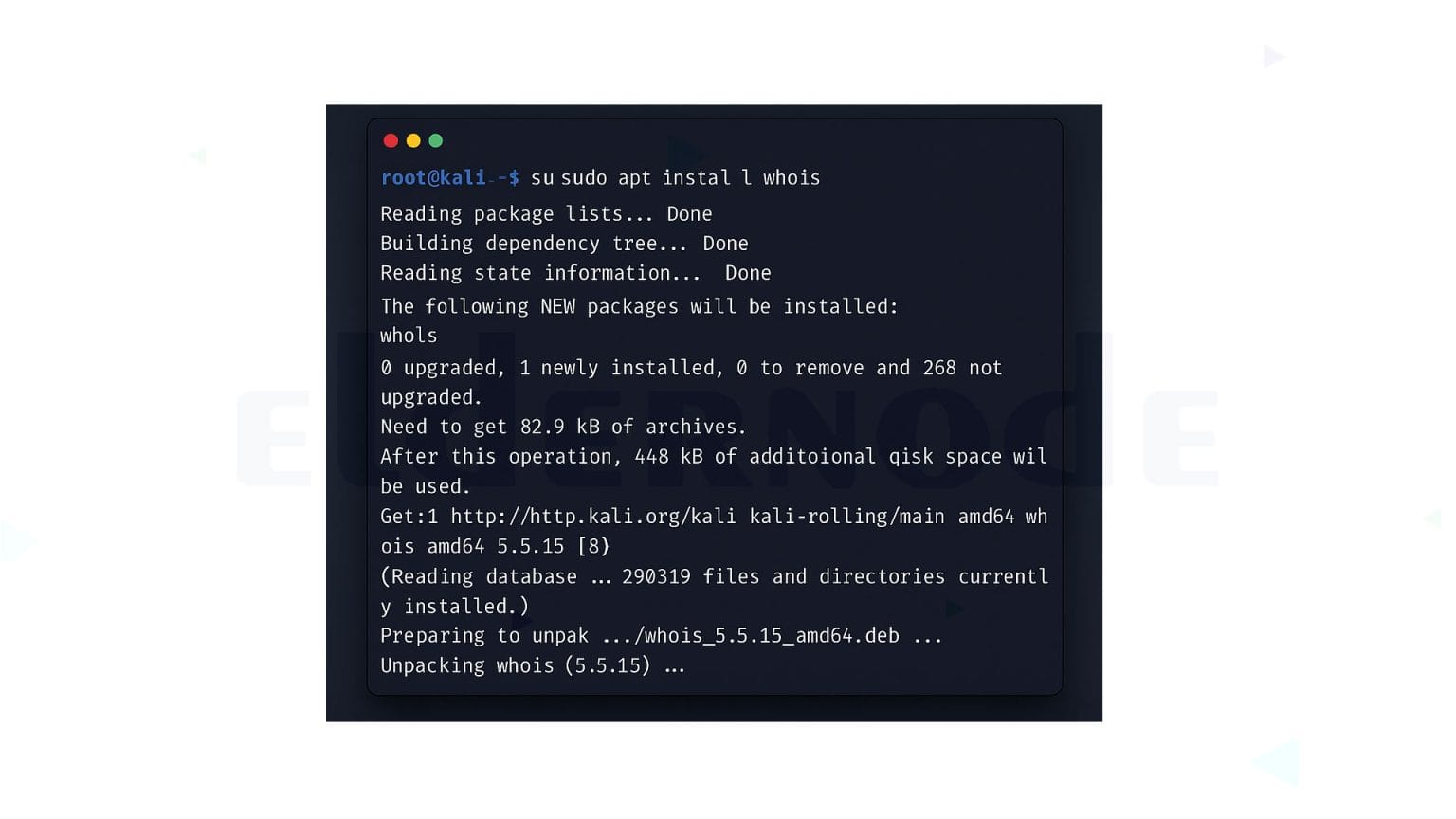 How to Install and Use Whois on Kali Linux [Complete Guide]